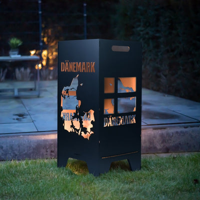 große XL Feuertonnen mit Motiv für den Garten#N#– Feuertonnen Bertling®